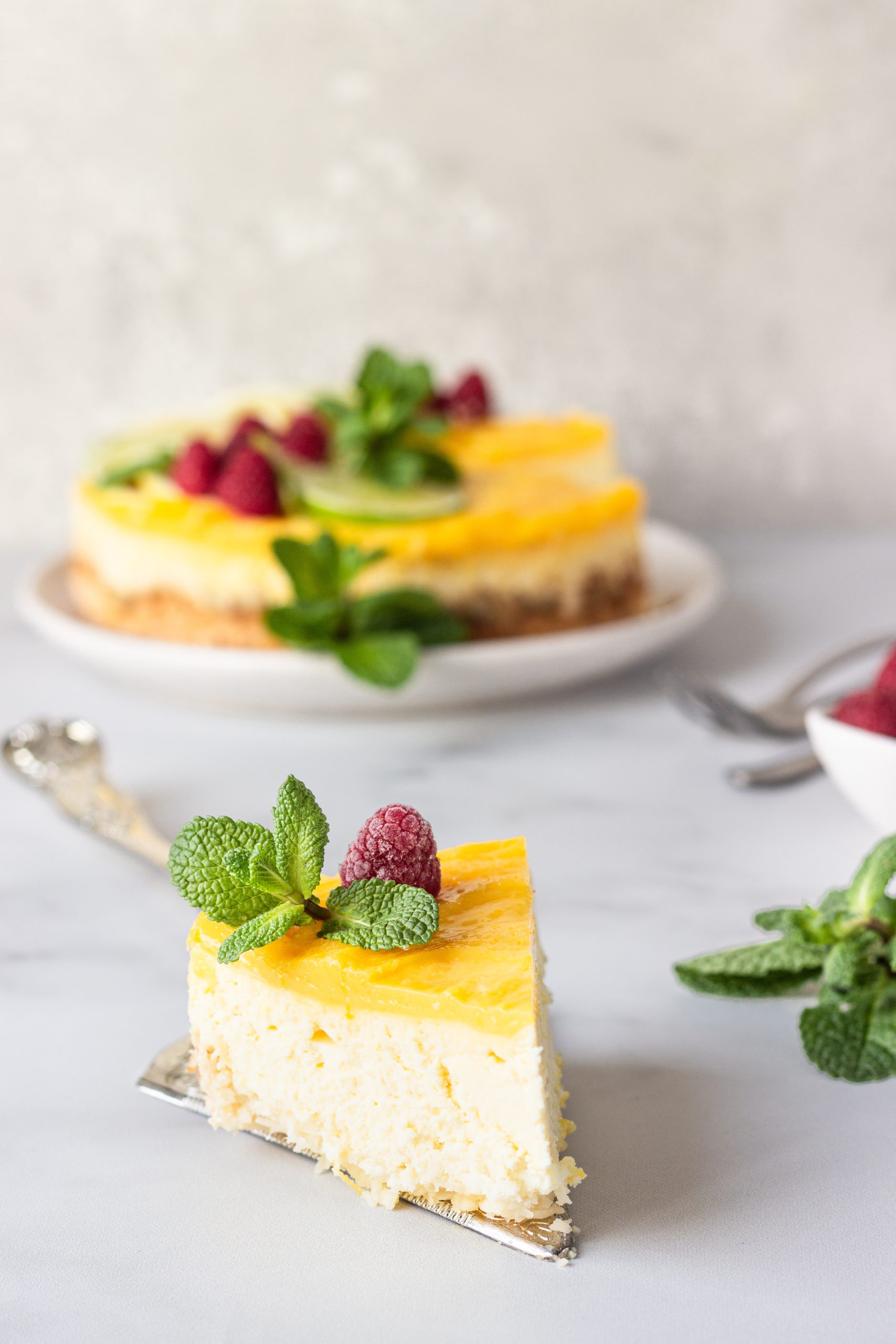 Citron cheesecake - Niiinis Kitchenlife